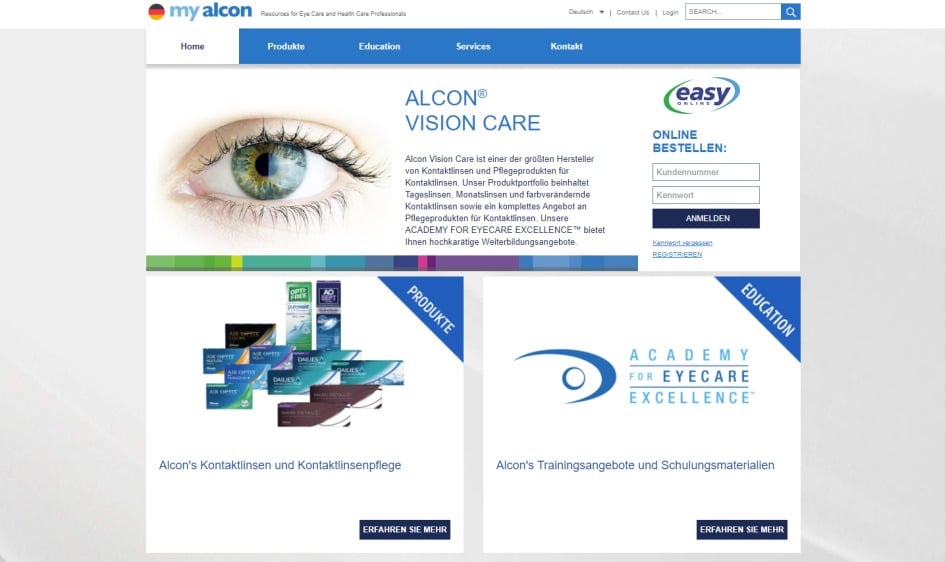 Neue Führung bei Alcon Pharma Deutschland › eyebizz